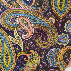 Accessories | New 2in1 Pouf Round Pocket Square Gold Paisley | Poshmark
